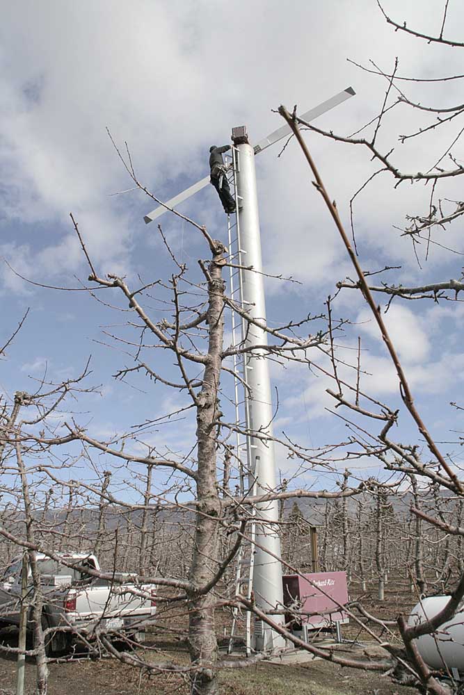 Daring men of orchard wind machines | Capital Press