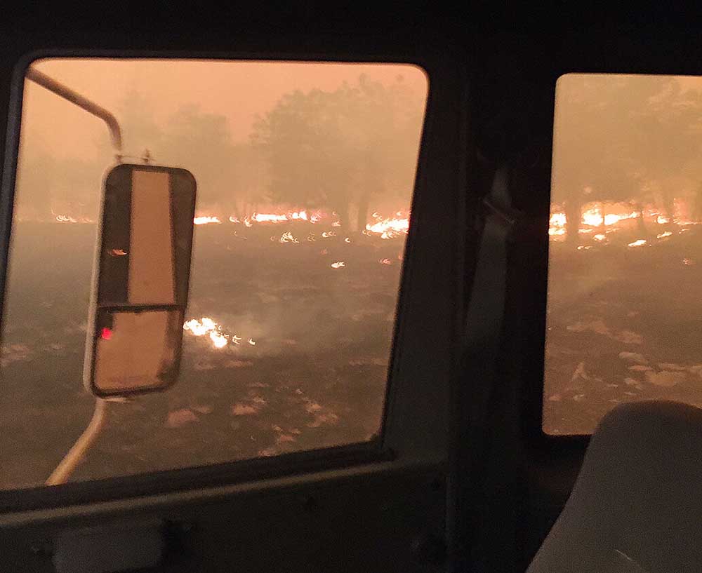 Farmers on the front line as wildfires threaten agricultural land ...