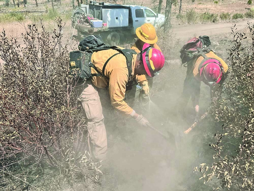 Crews wrestle Durkee Fire near submission as Western wildfire season ...