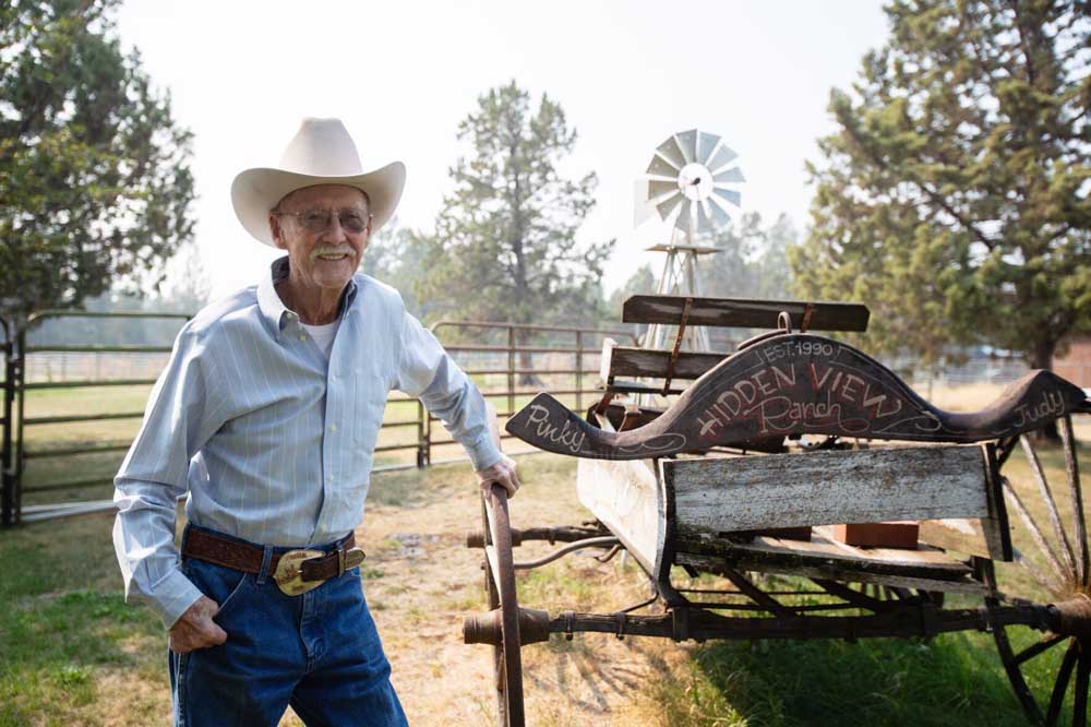 Not his first rodeo: ‘Pinky’ Christopher still riding and ranching at ...
