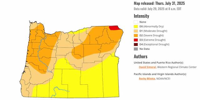 Oregon governor declares drought emergencies for three more counties ...