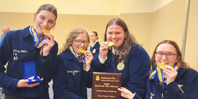 Washington FFA snags two team titles, individual champ at National FFA ...